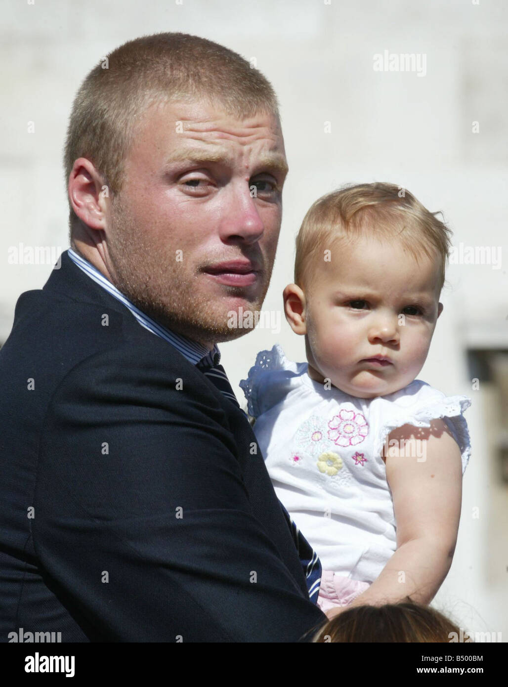 Andrew flintoff ashes celebrations hi-res stock photography and images ...