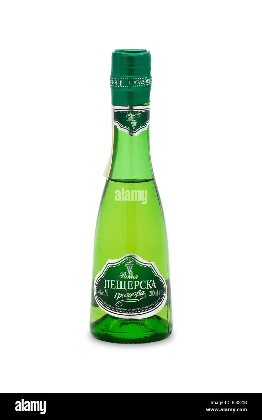 rakia peshtesrka grape bulgarian typical drink bottle unit bulgaria ...