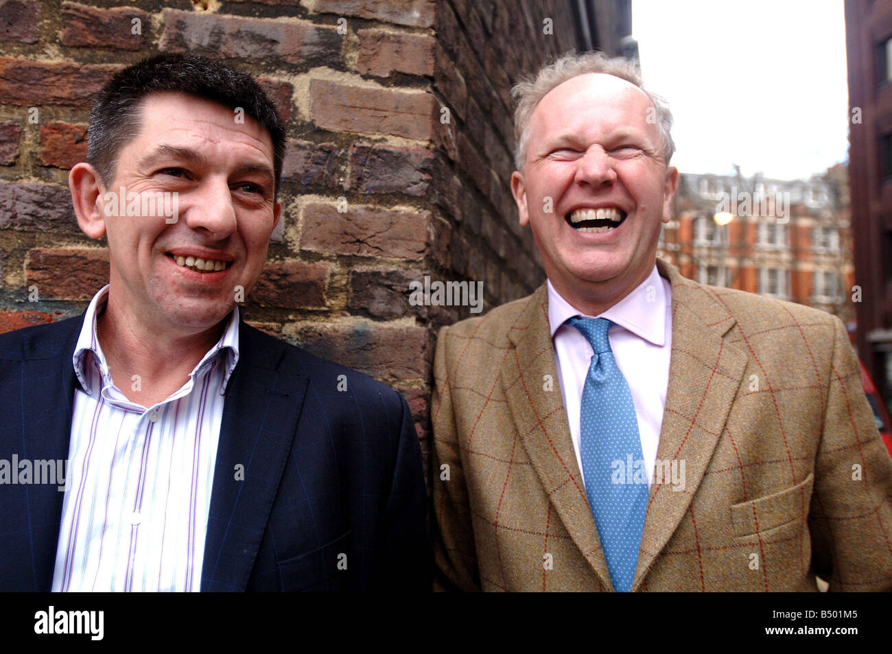 Pete Woolf dark jacket Will Riley light jacket Pete used to be a ...