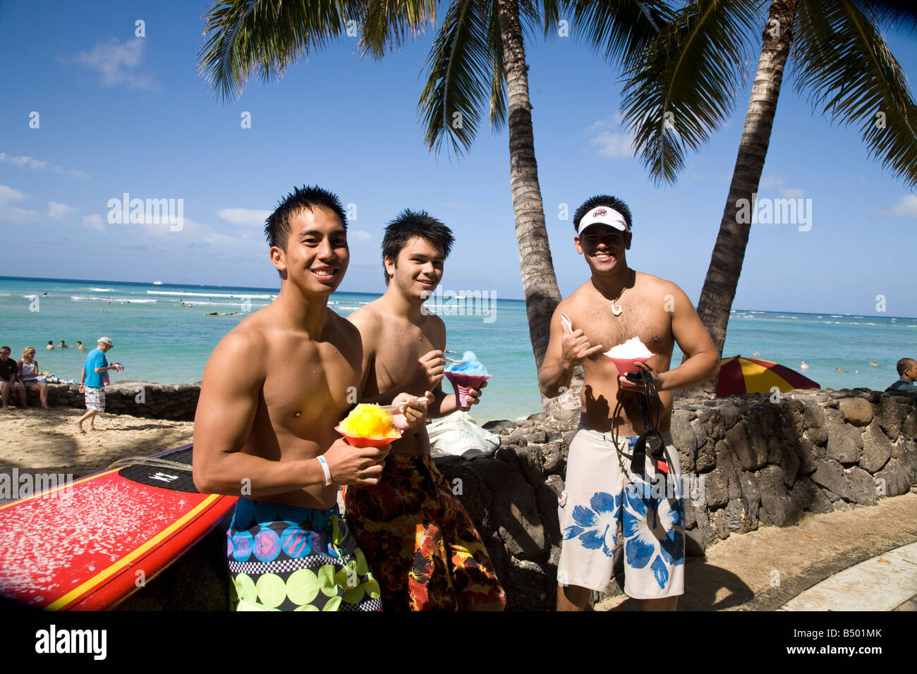 Shaved ice honolulu hi-res stock photography and images - Alamy