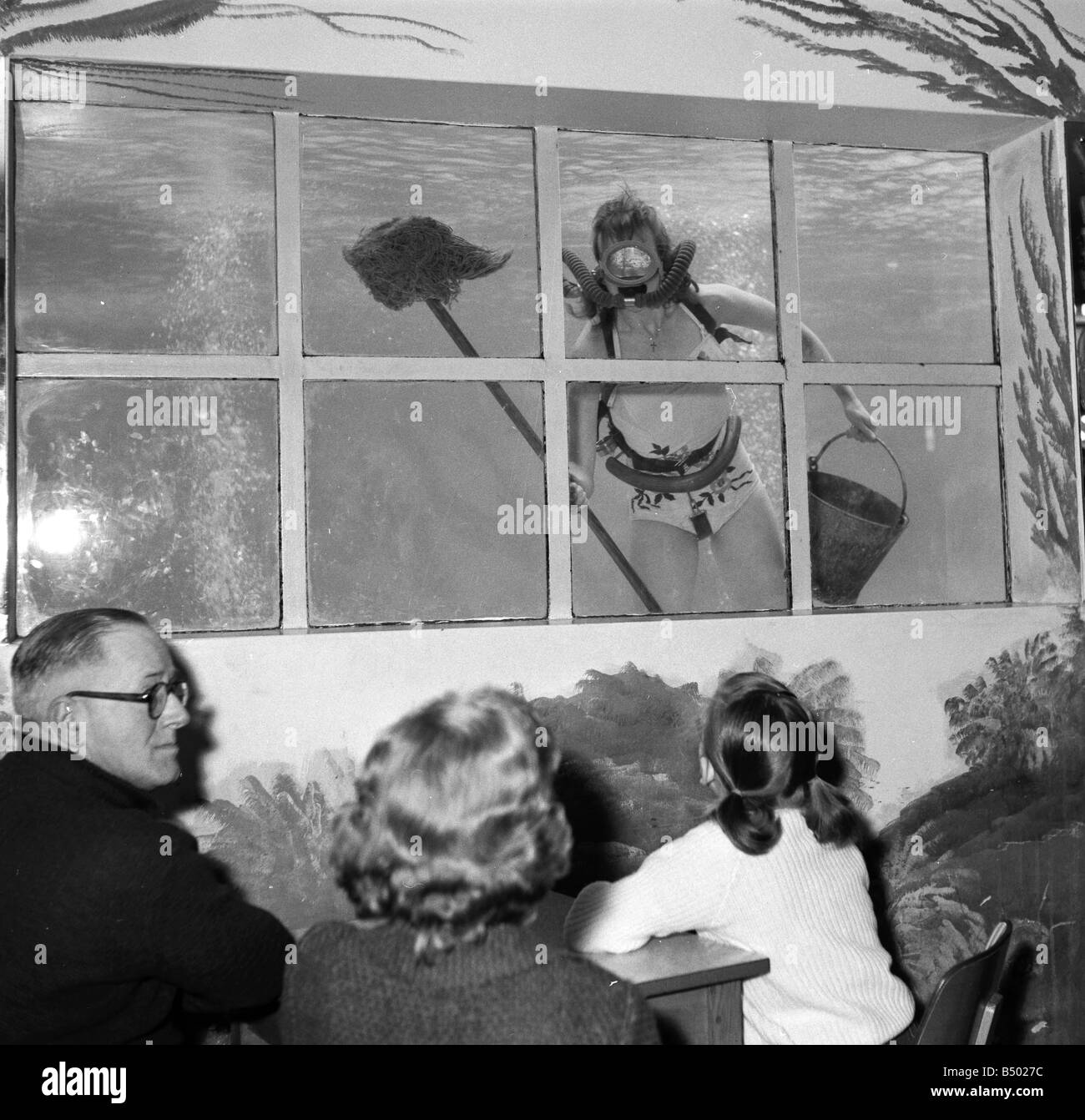 Spring Cleaning at Butlins Cliftonville;A member of the Butlins staff ...