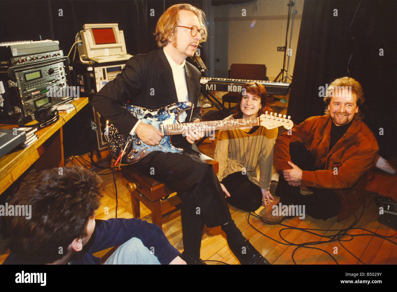 Eurythmics star Dave Stewart holding his musical master class at ...