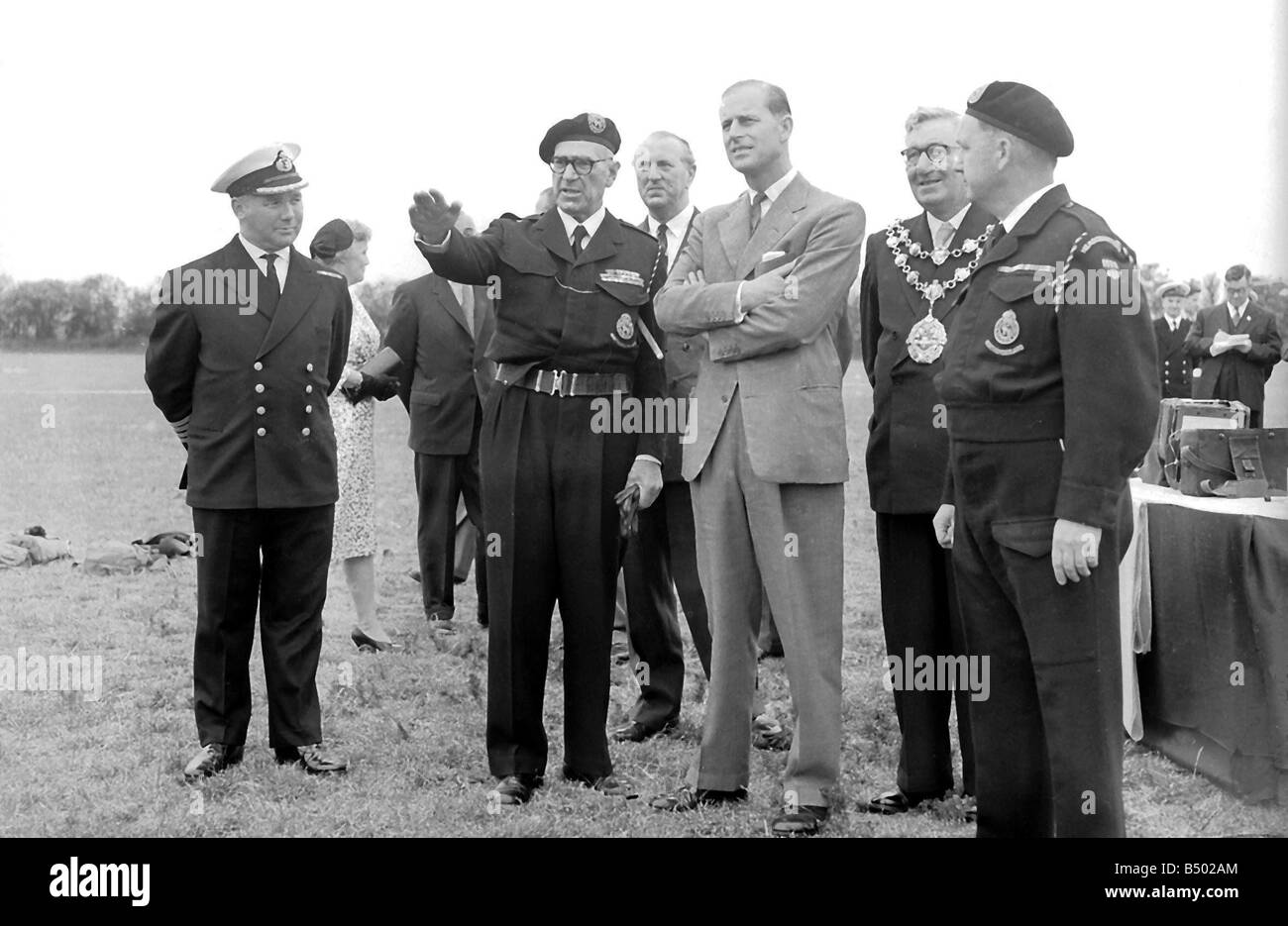 The Duke of Edinburgh visits the region review progress of his award ...