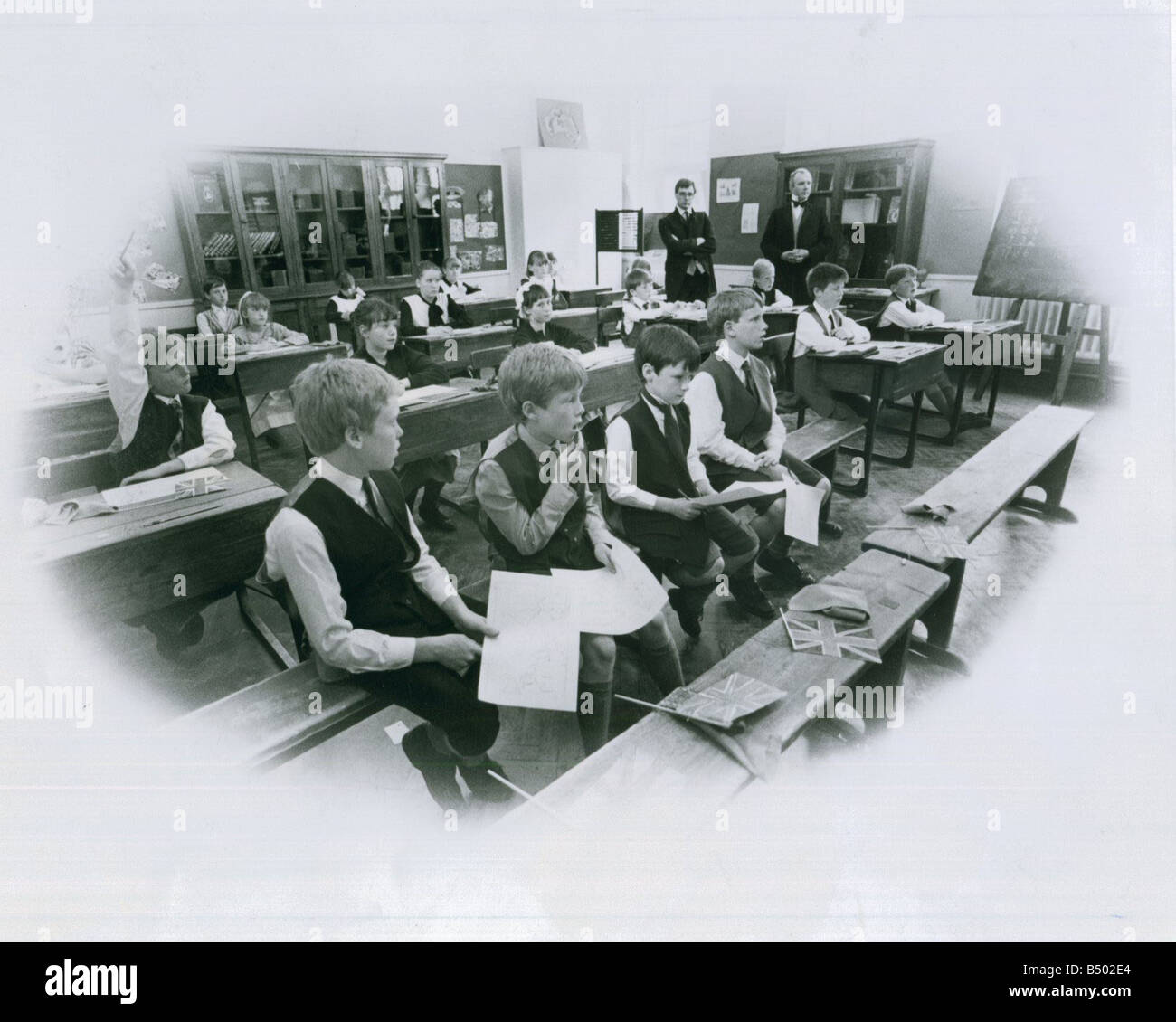Edwardian school classroom hi-res stock photography and images - Alamy