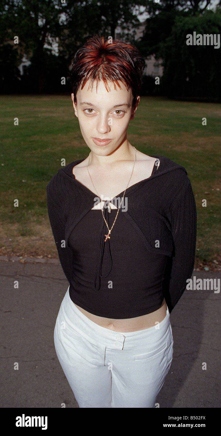 Grace Peters illigitimate daughter of Keith Allen July 1999 Stock Photo ...