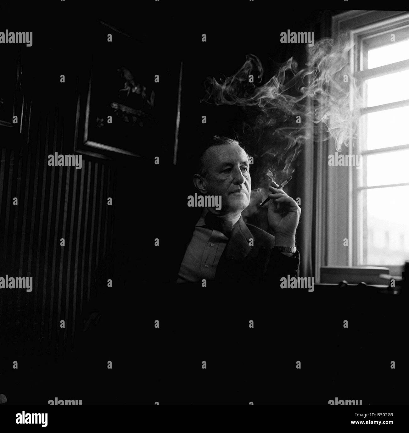 Ian Fleming Author the creator of James Bond 1963 Stock Photo - Alamy