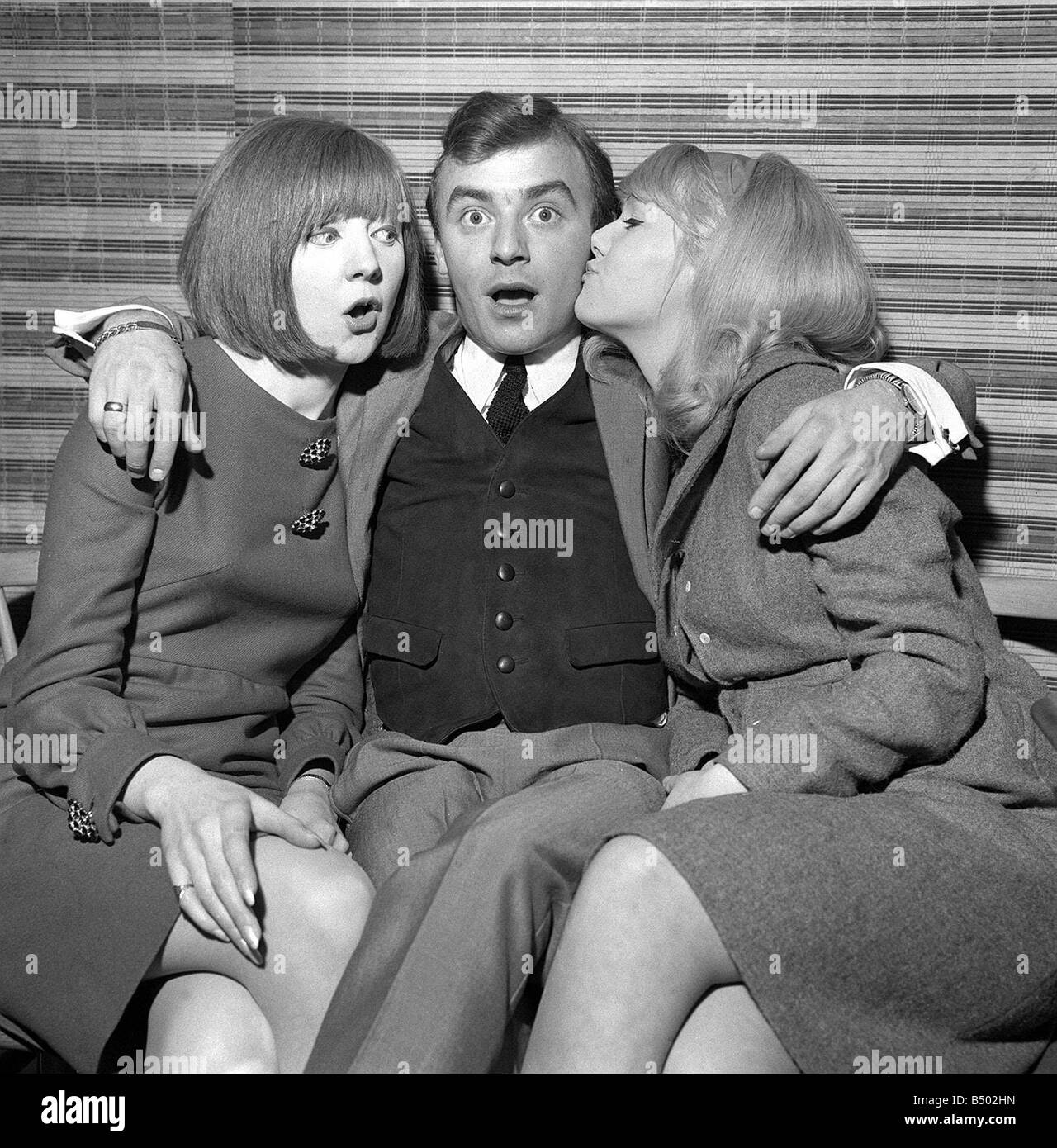 Singer gerry marsden Black and White Stock Photos & Images - Alamy