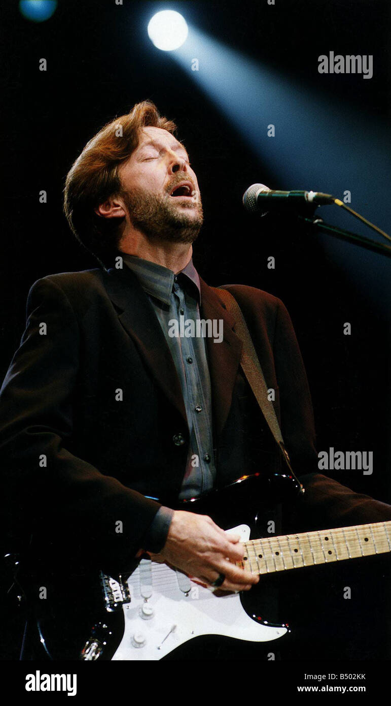Eric Clapton on opening night of his British tour in Brighton Stock ...