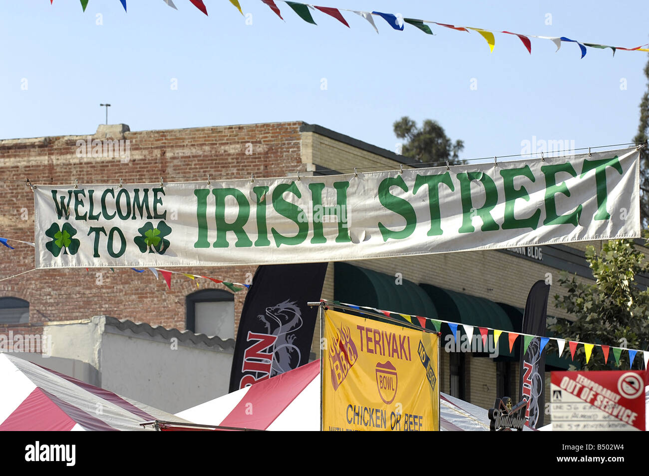 Irish banner hi-res stock photography and images - Alamy