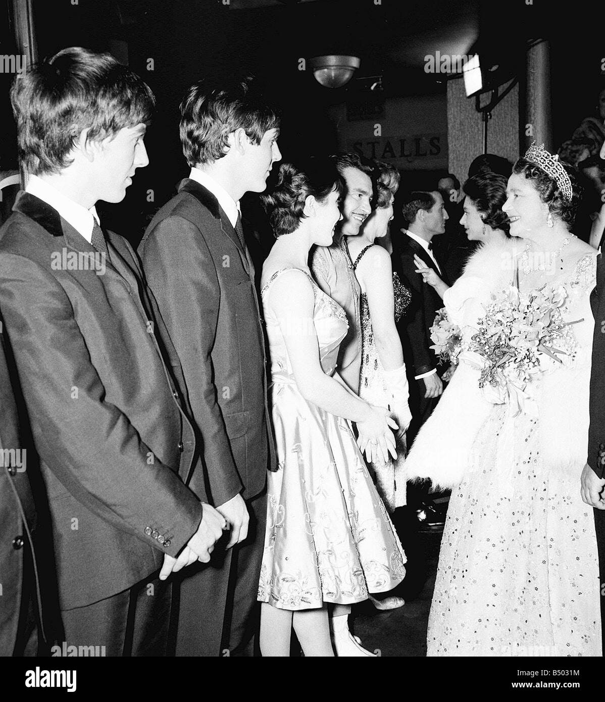 Queen meets beatles george harrison hi-res stock photography and images ...