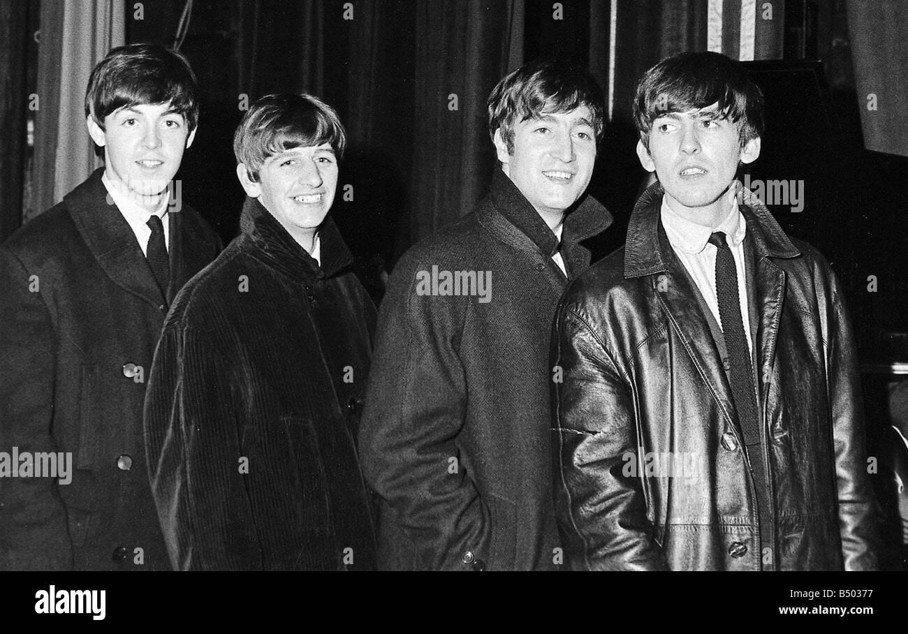 The beatles band 1963 hi-res stock photography and images - Alamy