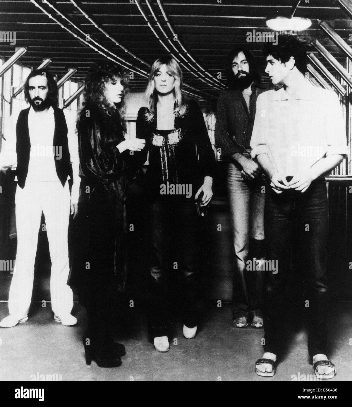 Fleetwood Mac American British pop group 1981 Stock Photo - Alamy