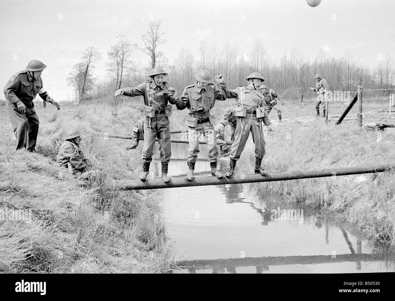 Dads Army ;Actor Clive Dunn who plays Corporal Jones Ian Lavender as ...
