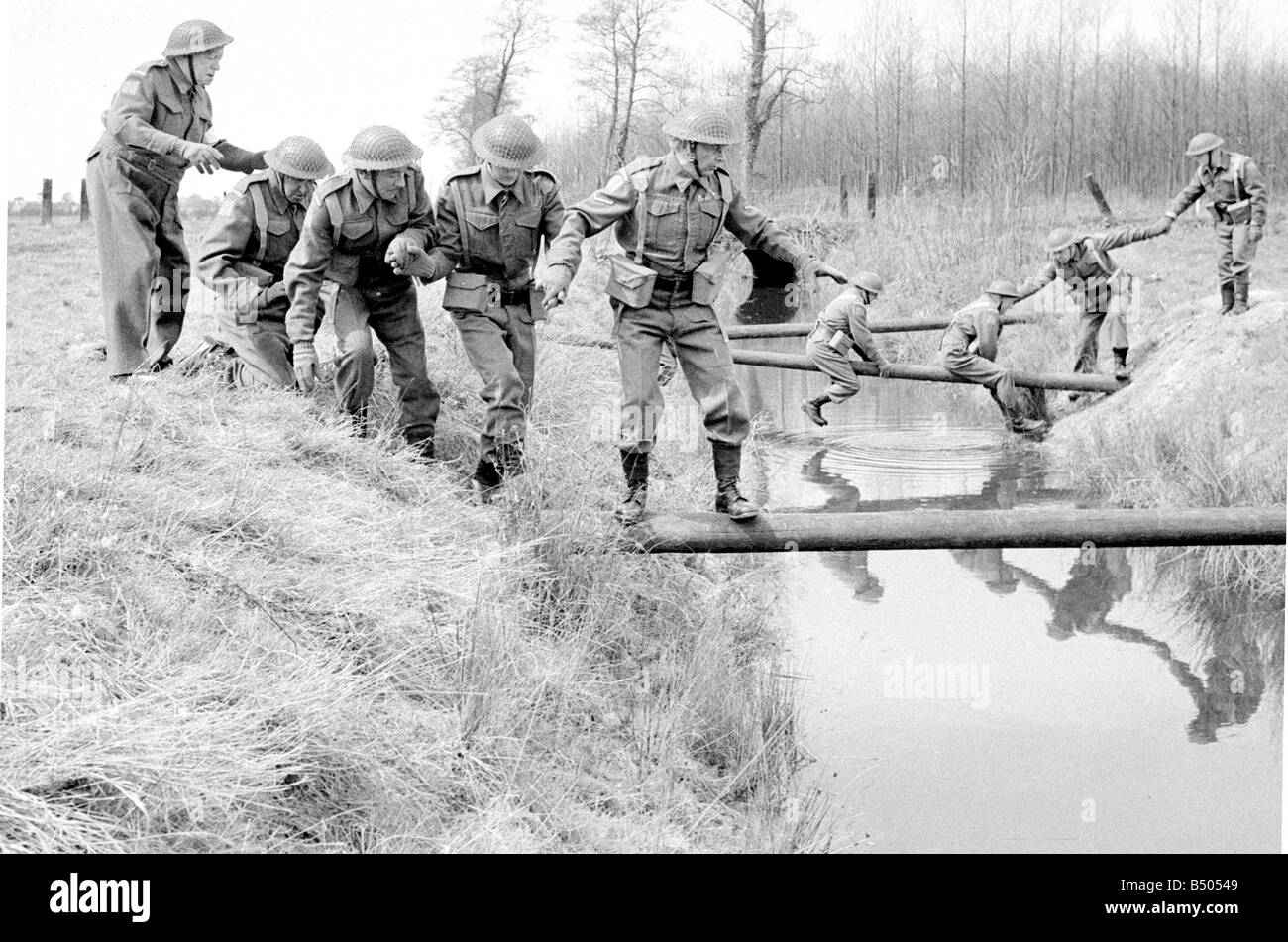 Dads Army ;Actor Clive Dunn who plays Corporal Jones right to left Ian ...