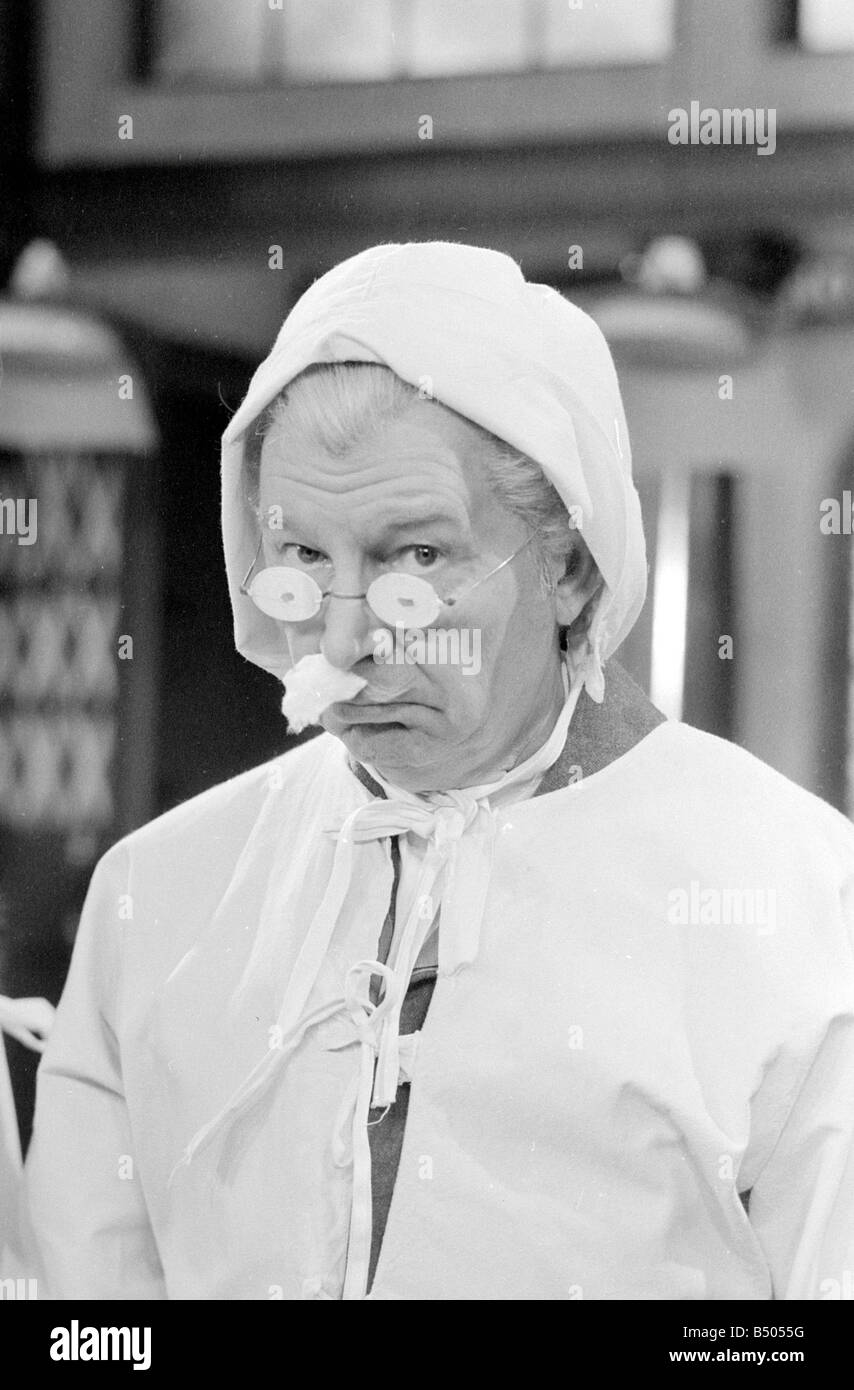 Actor Clive Dunn as Corporal Fraiser seen here in a Dads Army Christmas ...