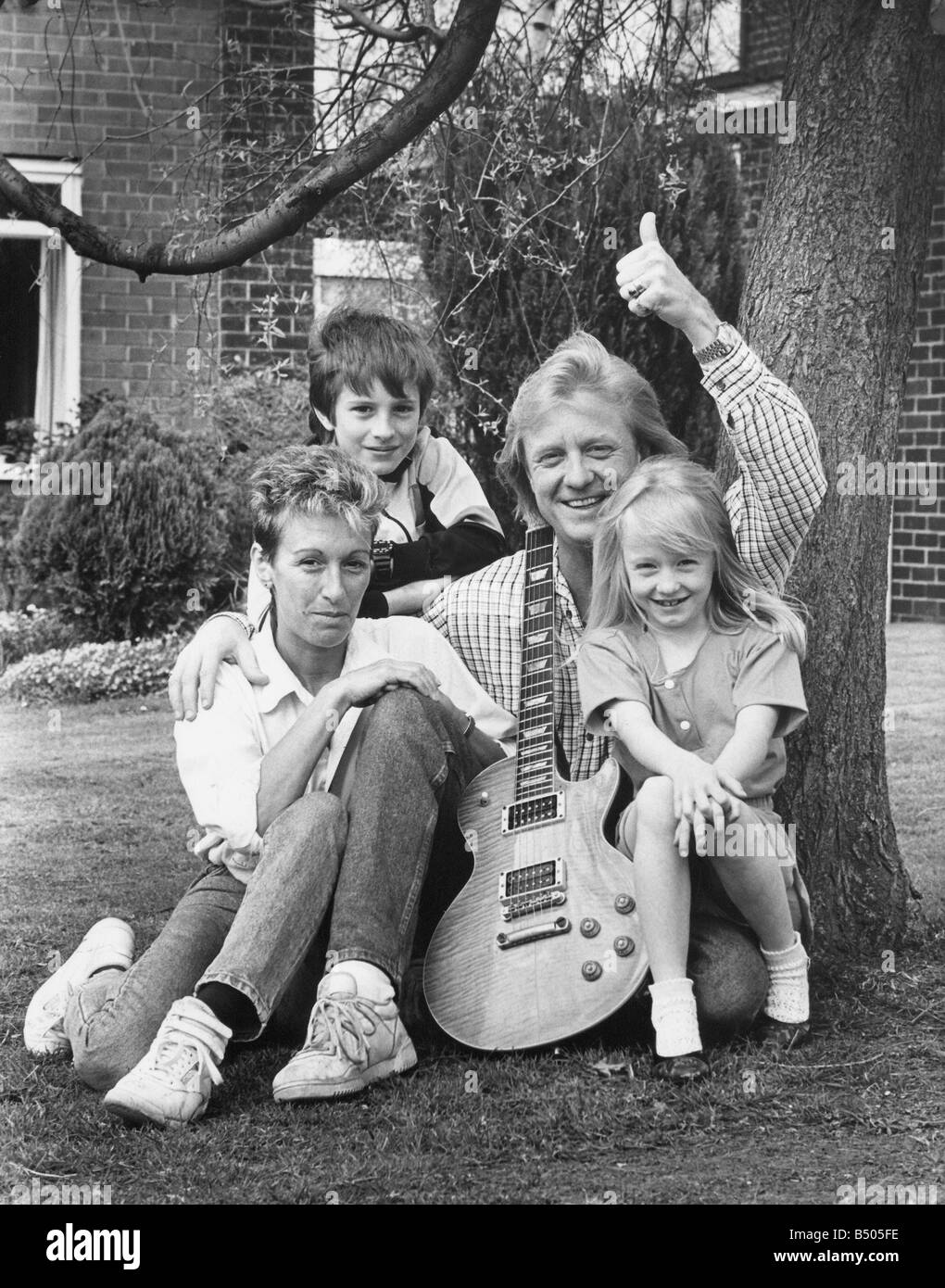 Singer songwriter John Miles back home with his wife Eileen and ...