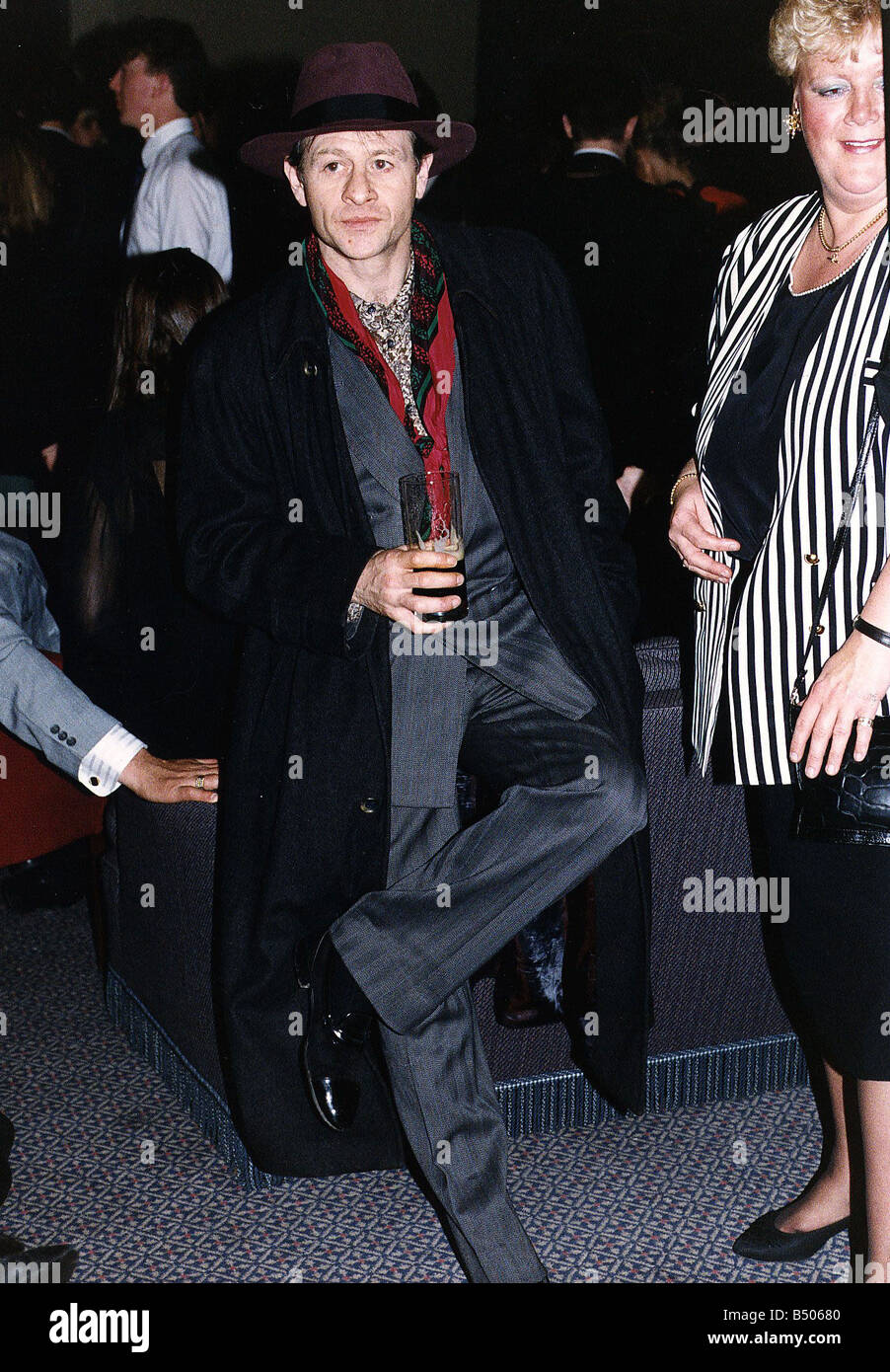 Alex Higgins snooker player alias Hurricane Higgins at a snooker ...