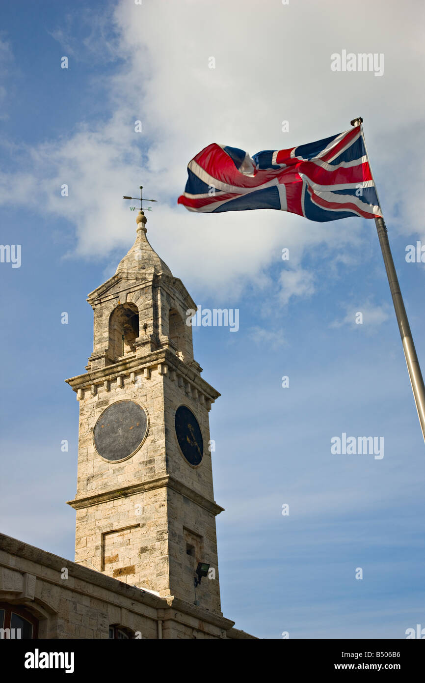 Clocktower Mall, Royal Naval Dockyard, Bermuda Stock Photo - Alamy