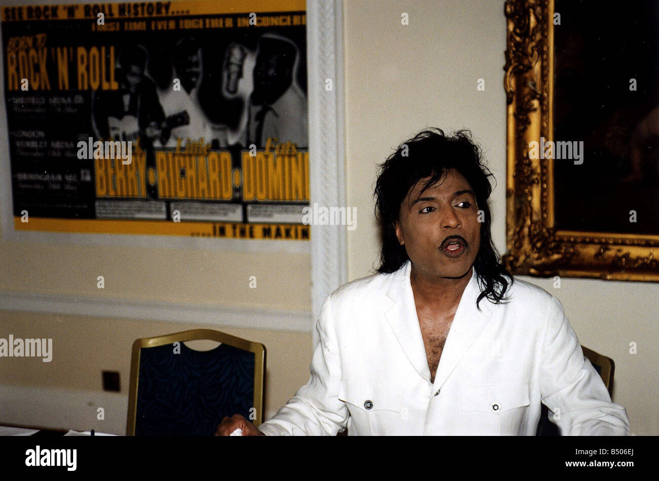 Little Richard singer Stock Photo - Alamy