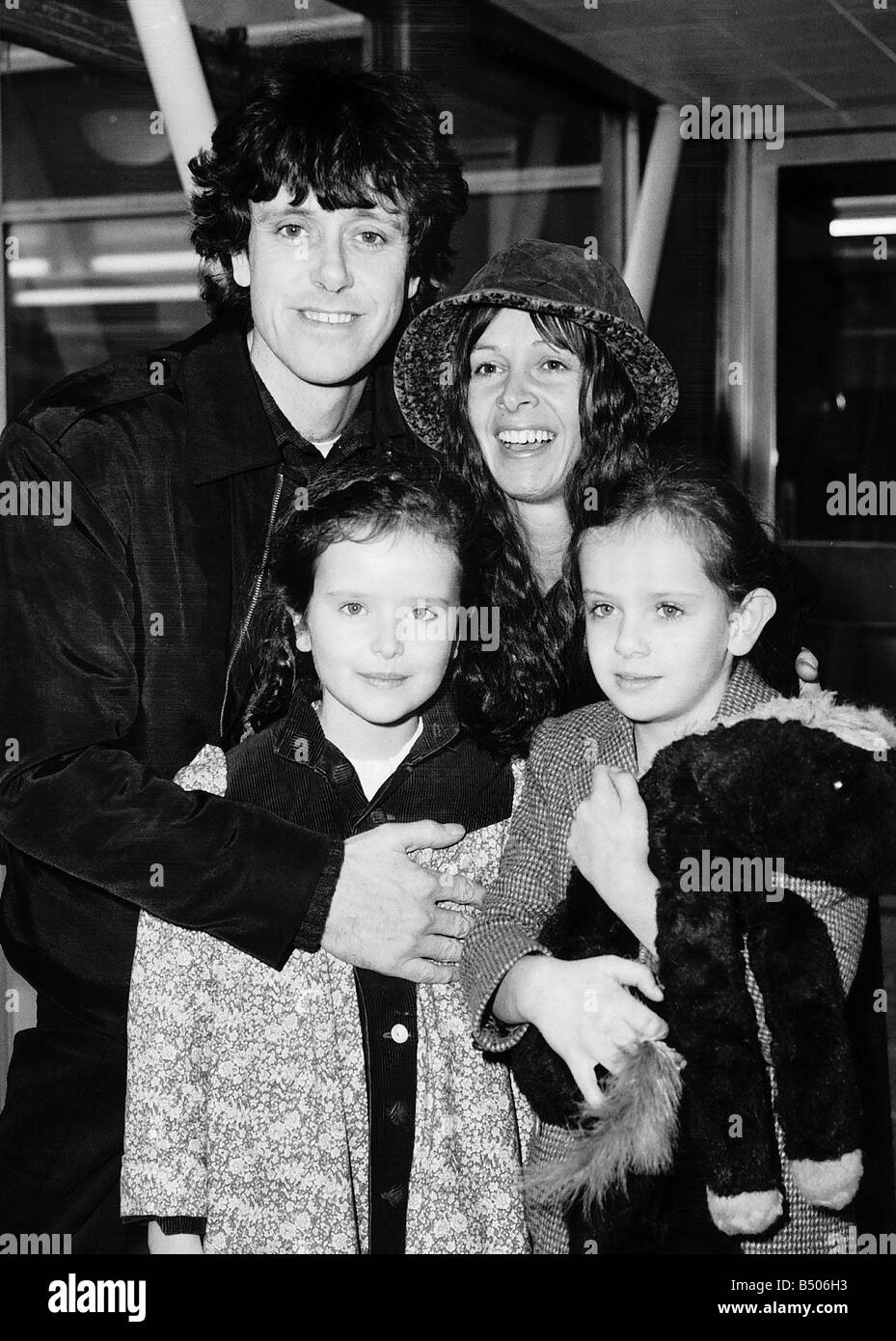 Donovan singer with his wife Linda and daughters Astrella and Oriole at ...