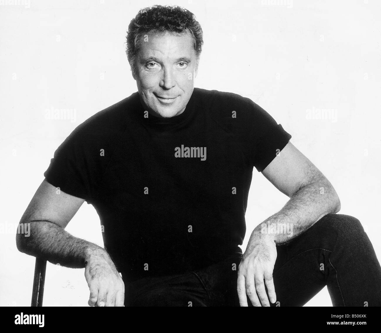 Welsh singer tom jones Black and White Stock Photos & Images - Alamy