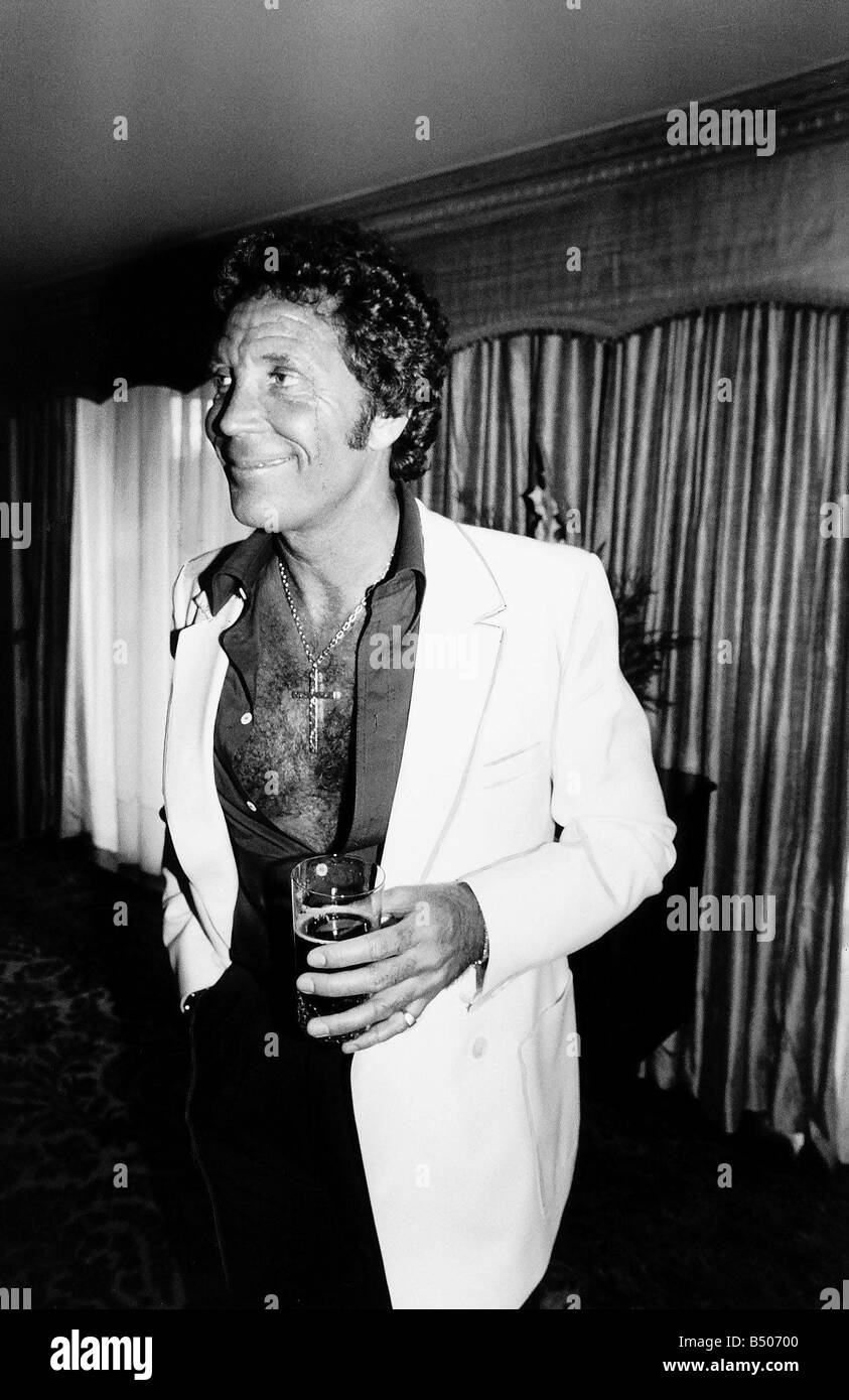 Tom Jones the singer Stock Photo - Alamy