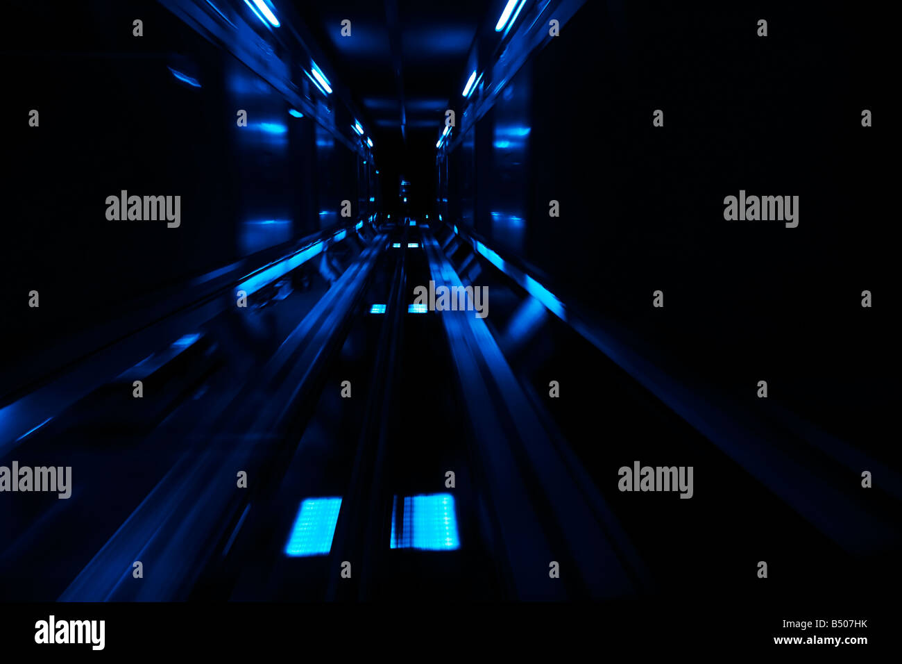 Underground blue hi-res stock photography and images - Alamy