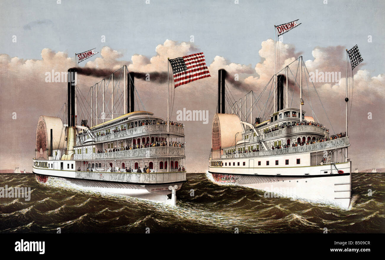 Steamship 1900 hi-res stock photography and images - Alamy