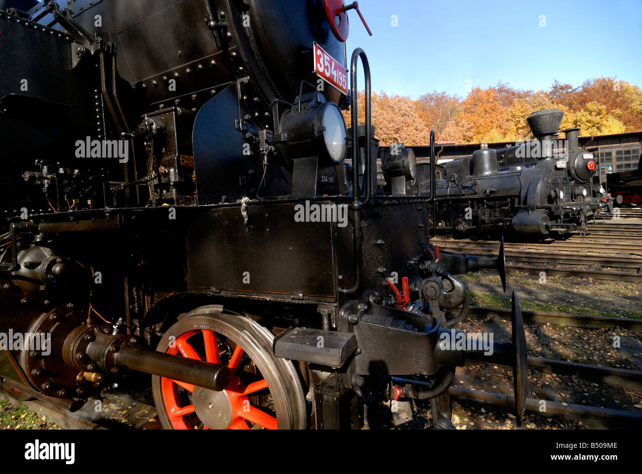 Steam Locomotive coal tank engine railway Stock Photo - Alamy