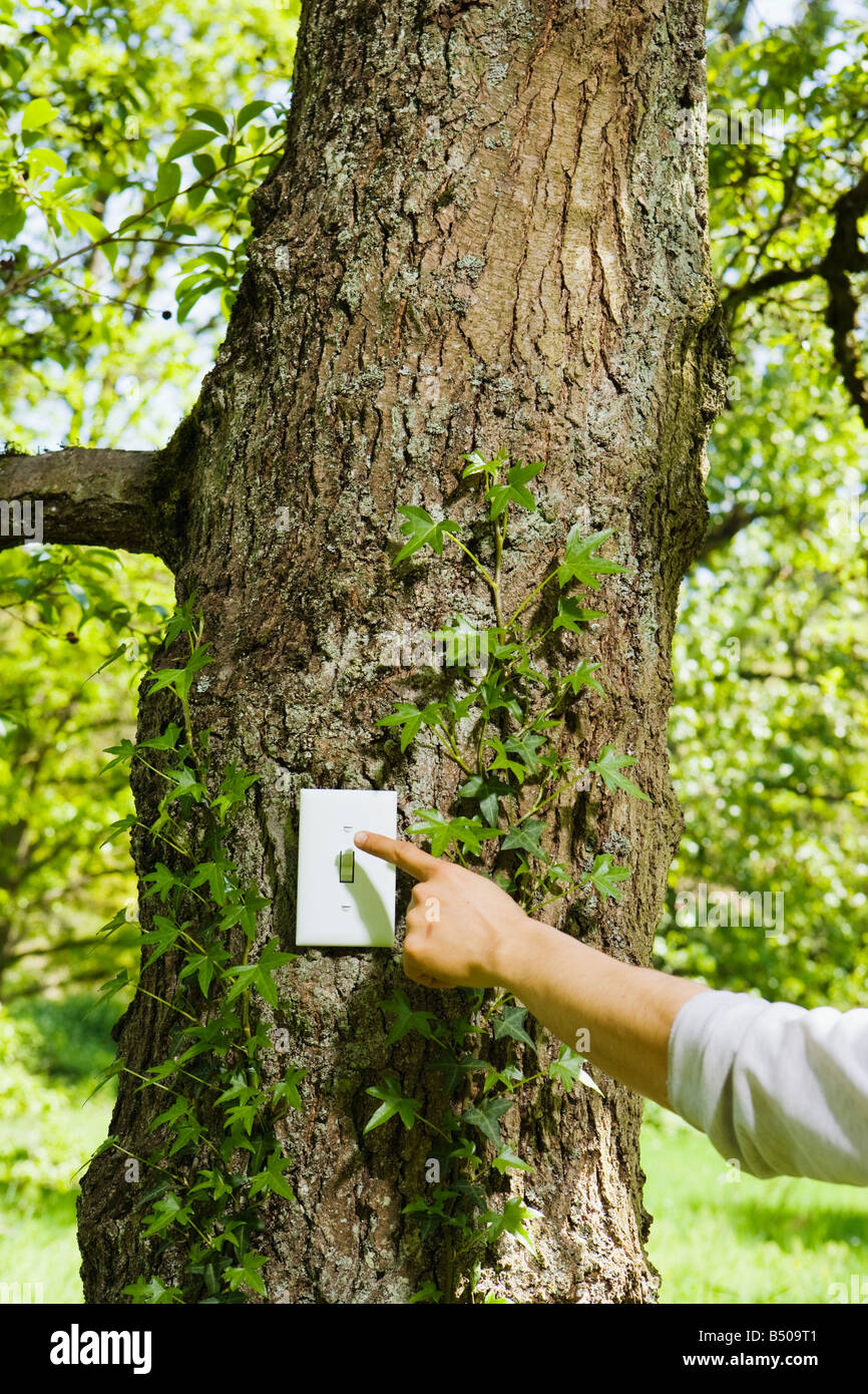 Flipping a switch hi-res stock photography and images - Alamy