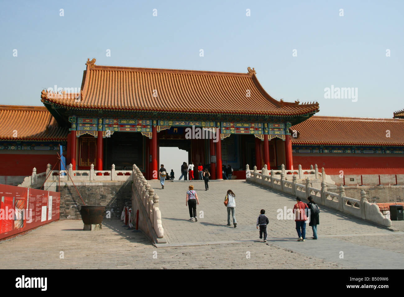 Entrance to Forbidden City Beijing Stock Photo - Alamy