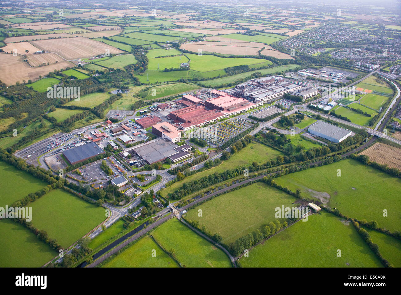 aerial view of intel Stock Photo - Alamy
