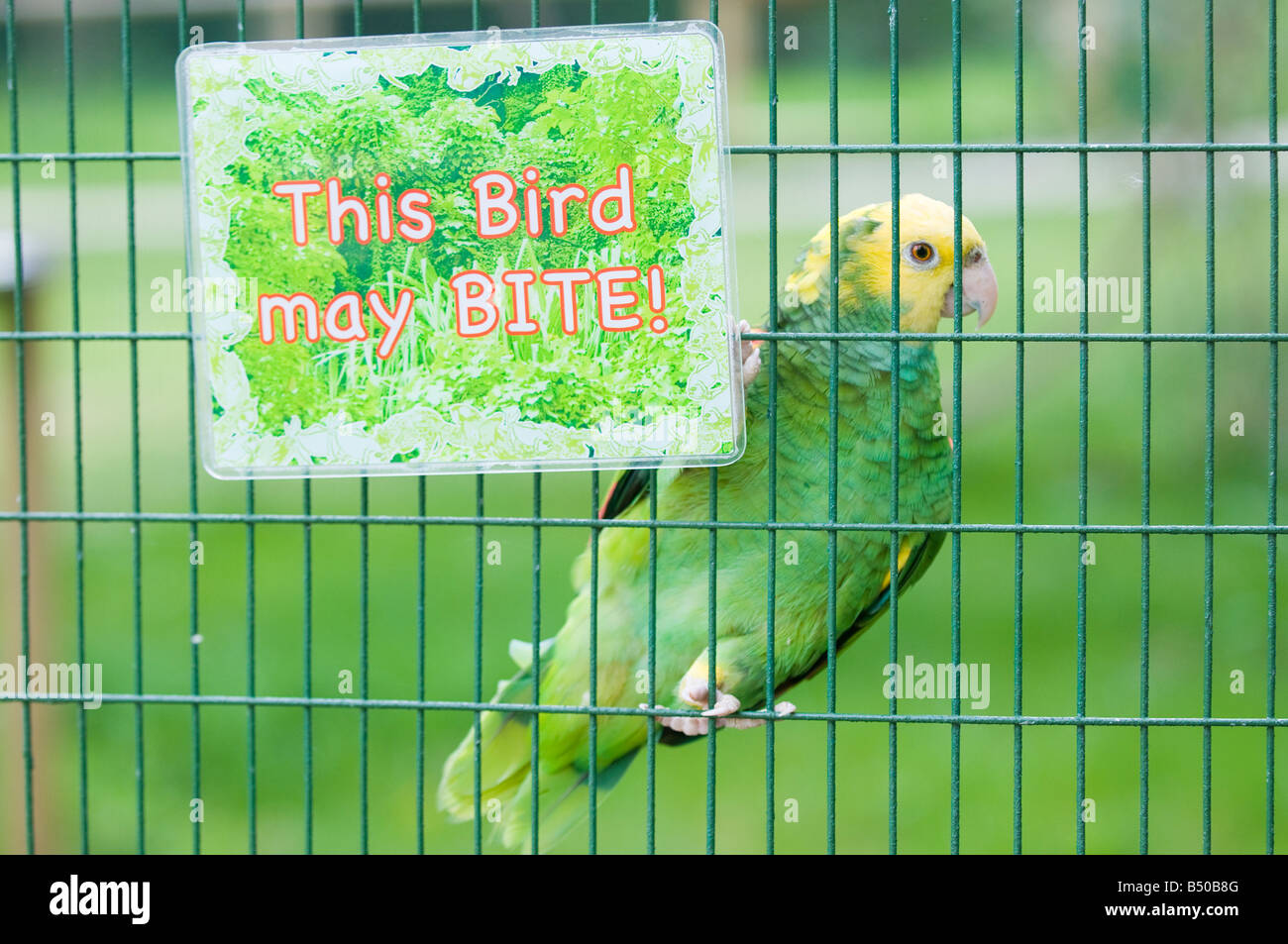 Zoo animals warning sign hi-res stock photography and images - Alamy