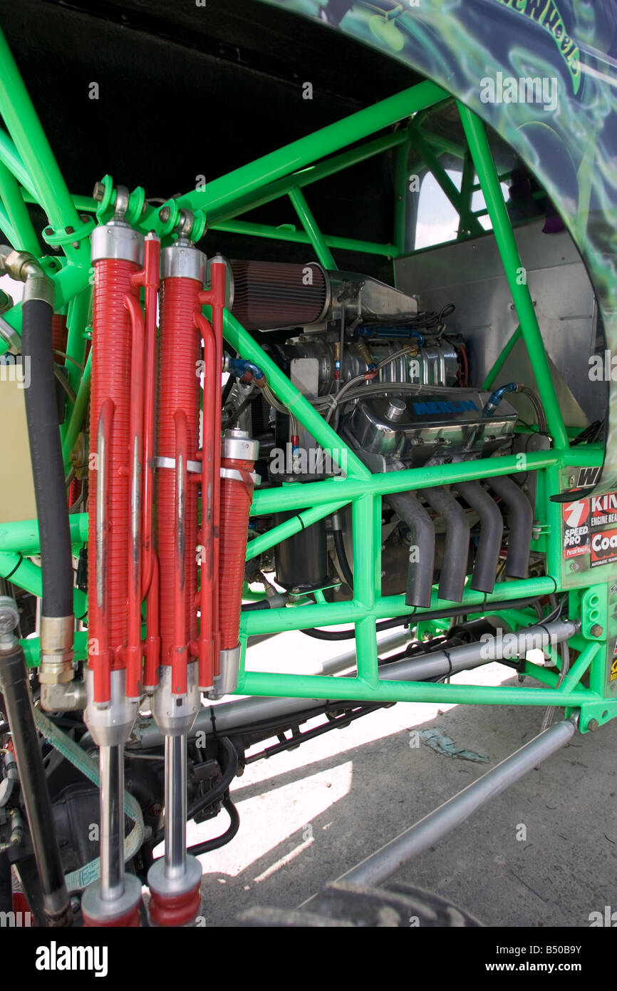 MONSTER TRUCK Grave Digger prior to the Monster Truck Challenge at the ...