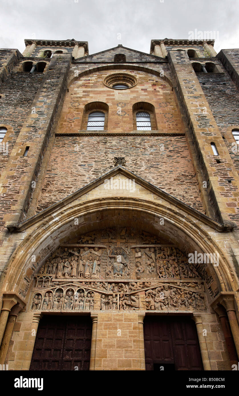 Sainte foy abbey church tympanum hi-res stock photography and images ...
