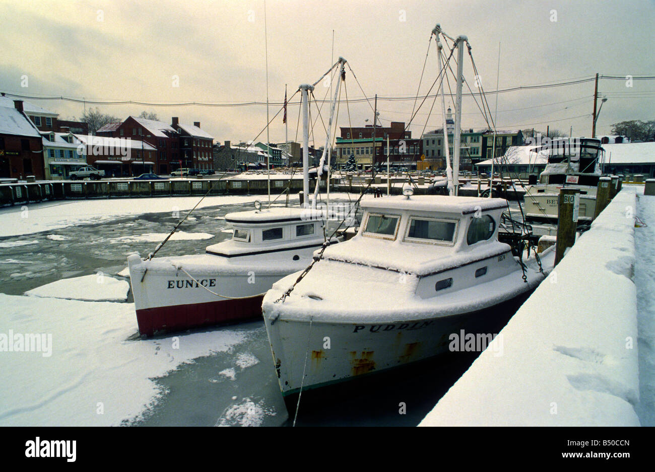 Historic waterfront annapolis, maryland hi-res stock photography and ...