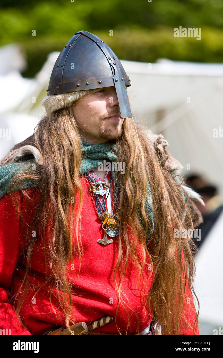 Medeival fair. Knight. Viking Stock Photo - Alamy