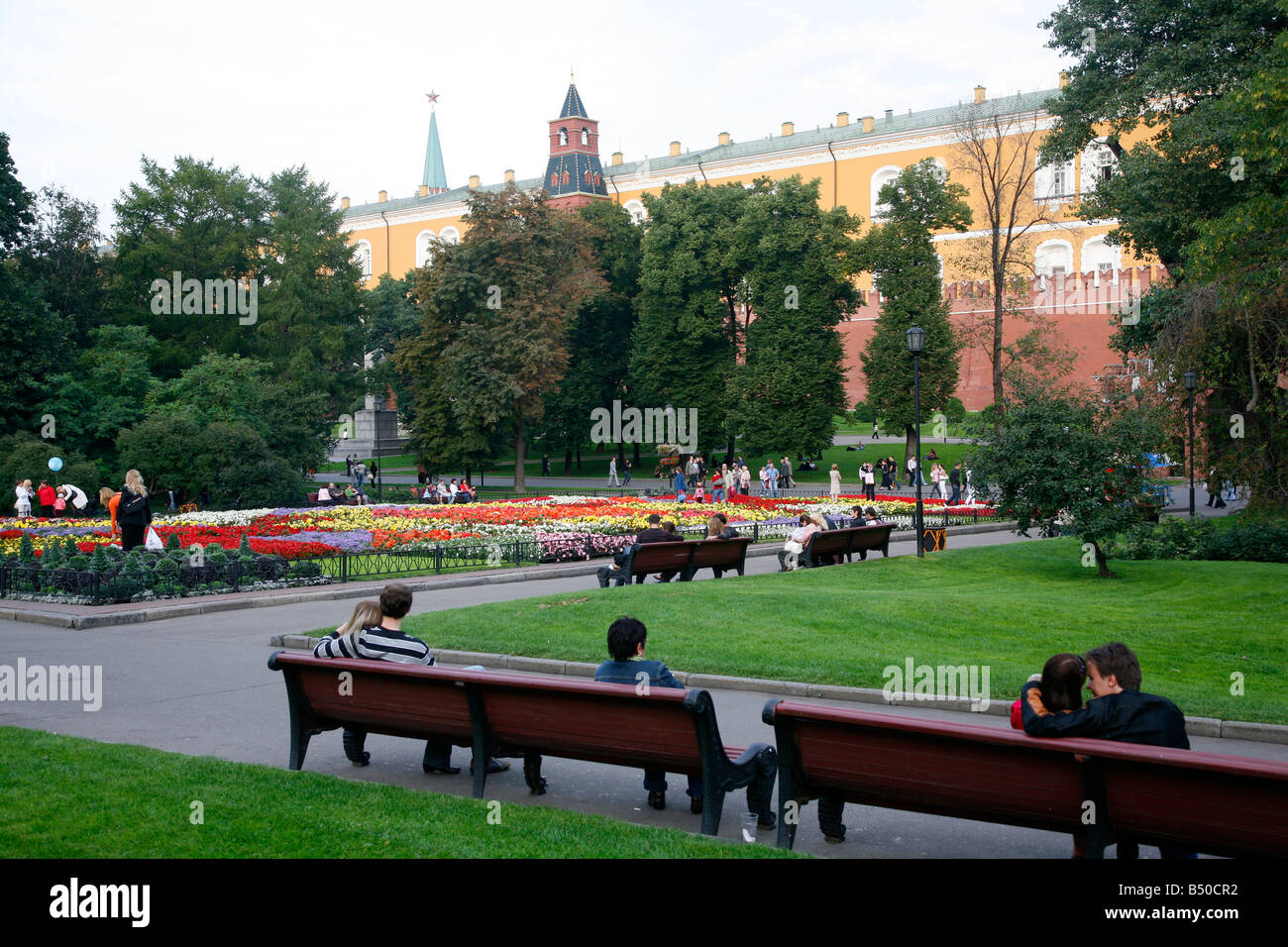 Russia moscow garden hi-res stock photography and images - Alamy