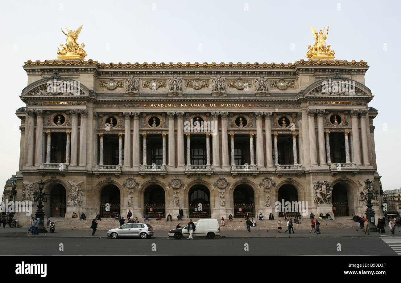 The Opera in Paris France Stock Photo - Alamy