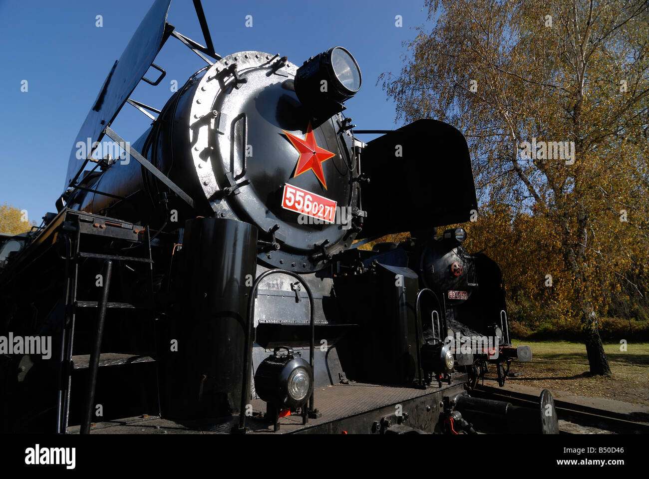 Steam Locomotive coal tank engine railway Stock Photo - Alamy
