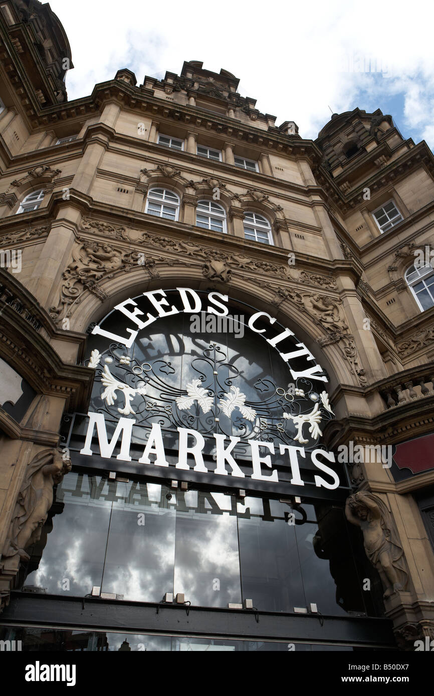 Leeds market hi-res stock photography and images - Alamy