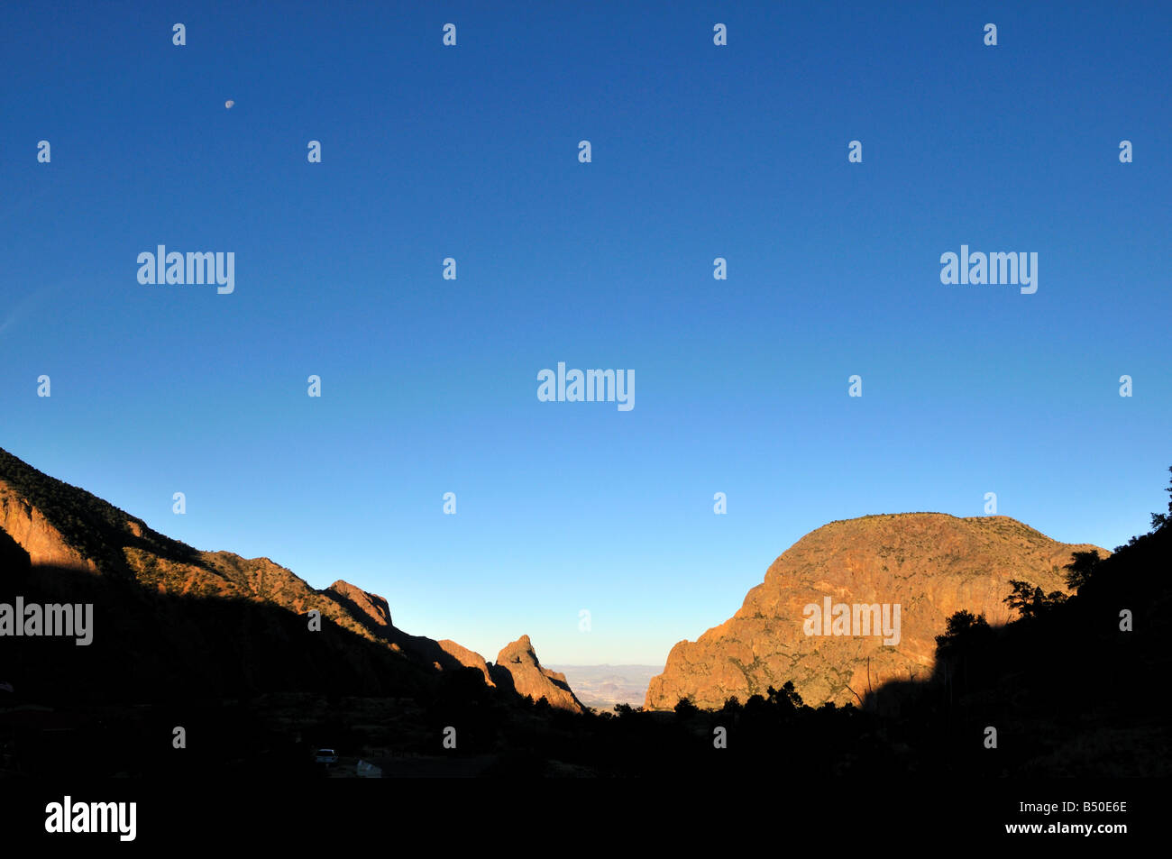 Desert landscape. Big Bend National Park, Texas, USA Stock Photo - Alamy