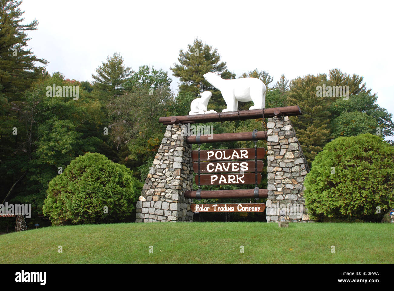 Polar Caves Park New Hampshire Stock Photo - Alamy