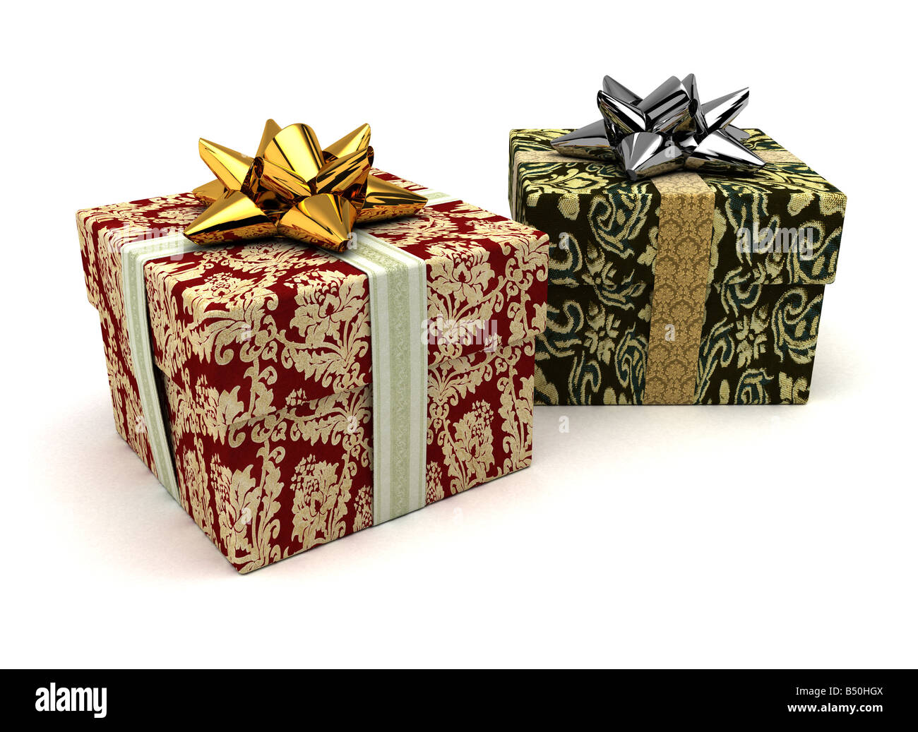 Christmas gifts birthday card Cut Out Stock Images & Pictures - Alamy