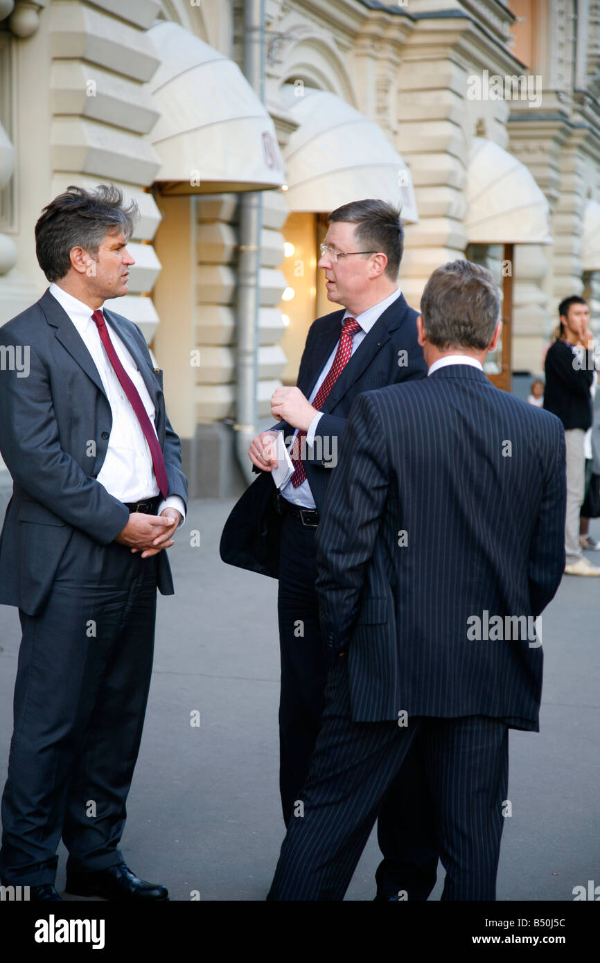 Moscow business men hi-res stock photography and images - Alamy