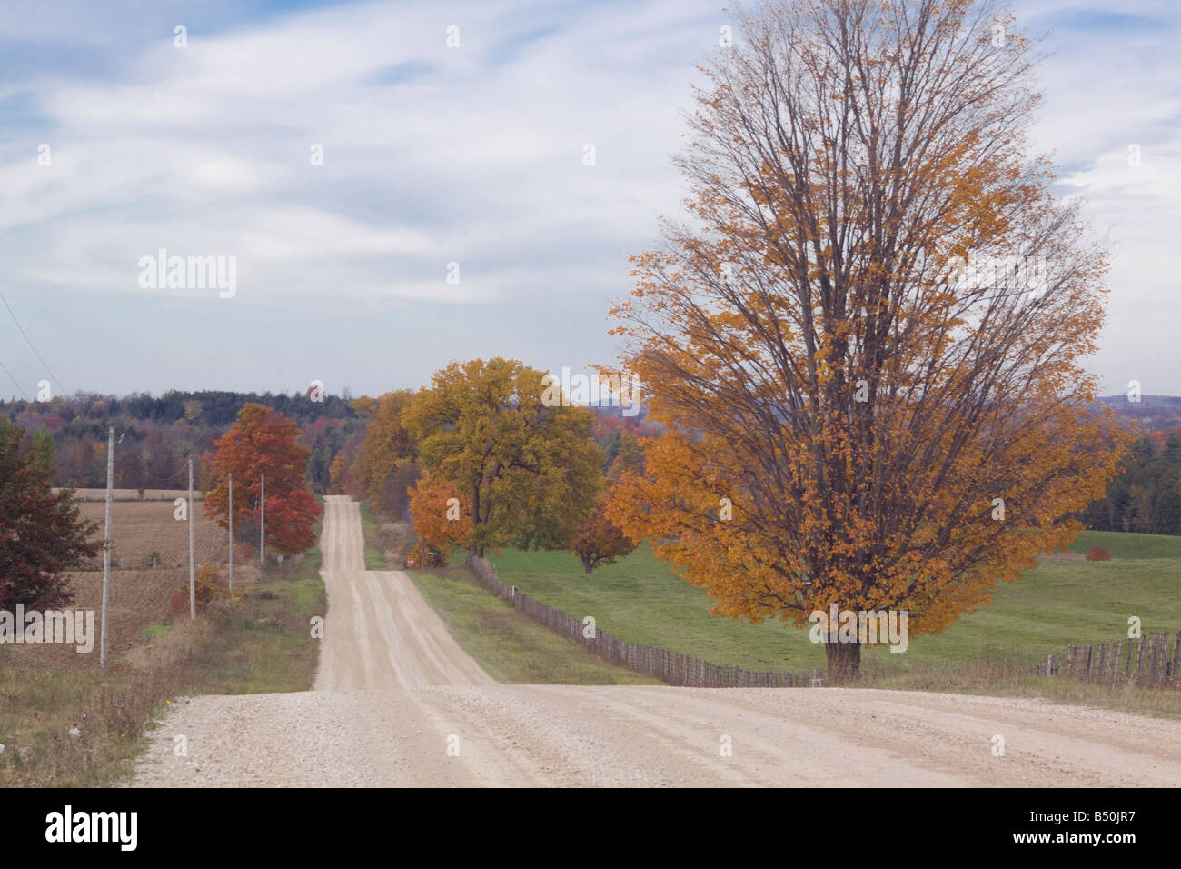 Road to farm america hi-res stock photography and images - Alamy