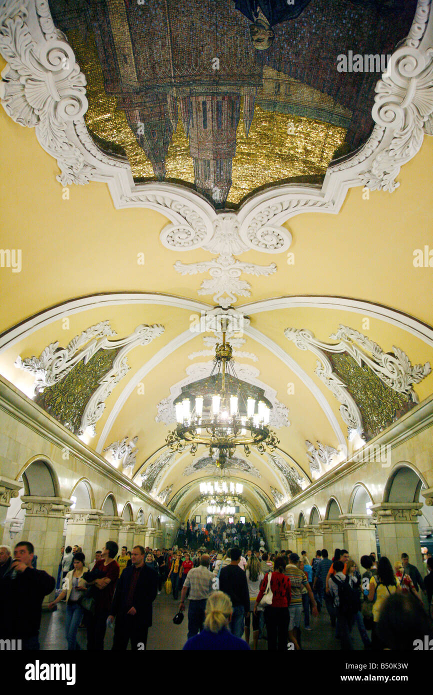 Moscow Underground Station High Resolution Stock Photography and Images ...