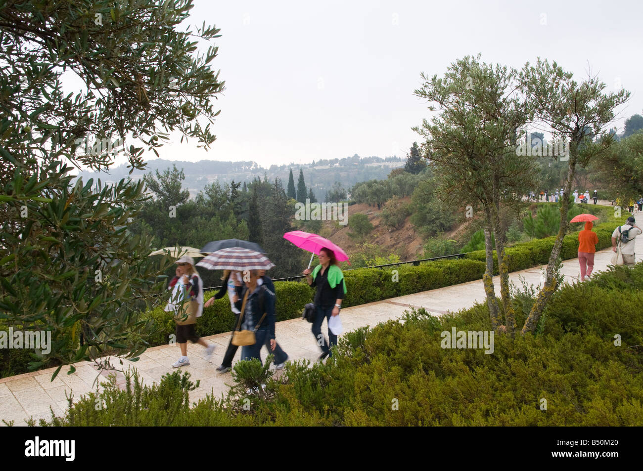 Israel Jerusalem Sherover Promenade traditional yearly Jerusalem Walk ...