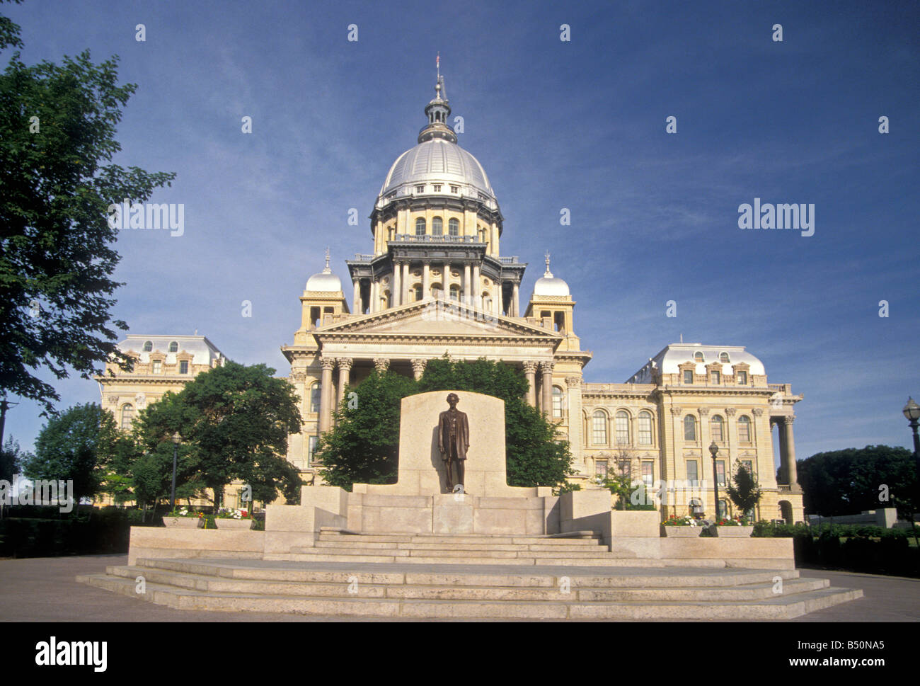 State Capitol building Springfield Illinois Stock Photo - Alamy