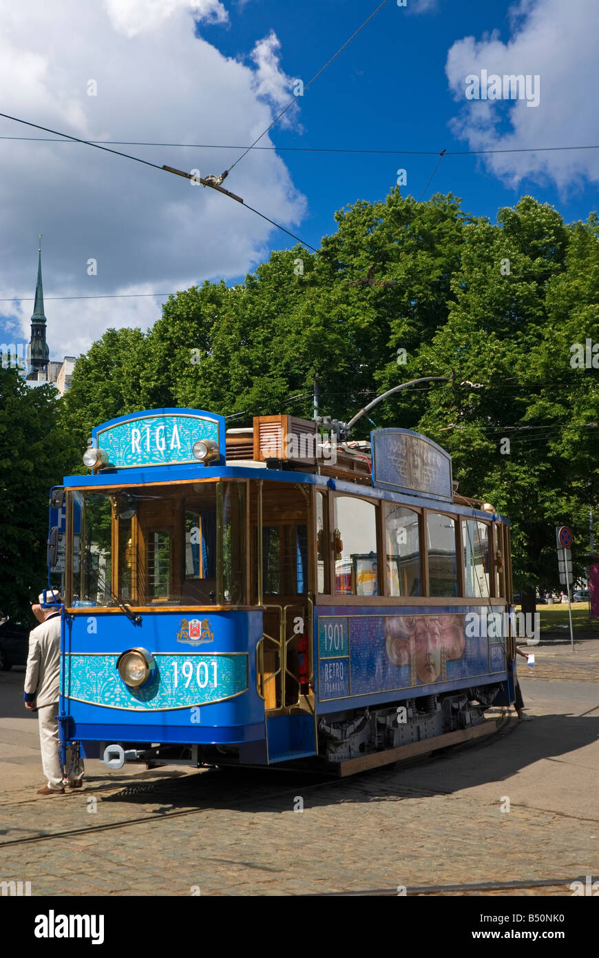 Riga tramway hi-res stock photography and images - Alamy